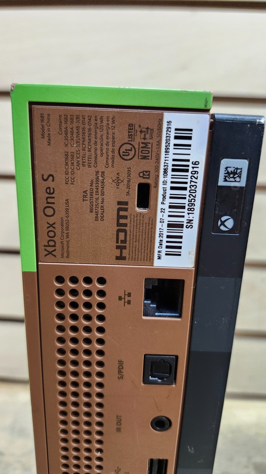 Xbox One S Minecraft Limited Edition - Console Only - **READ** | eBay