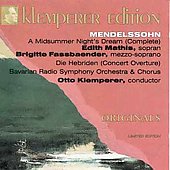 Klemperer Edition 2 - Mendelssohn by Edith Mathis (CD, Sep-1995 ...