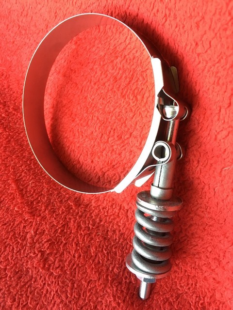 R.G. RAY 2199-65 Flex-Seal Hose Clamp Stainless w/ Floating Bridge 848 ...