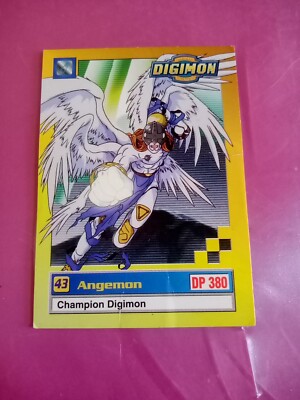 2000 Digimon Card TV Animation Series - #43 Angemon 33 Of 34 Vintage | eBay