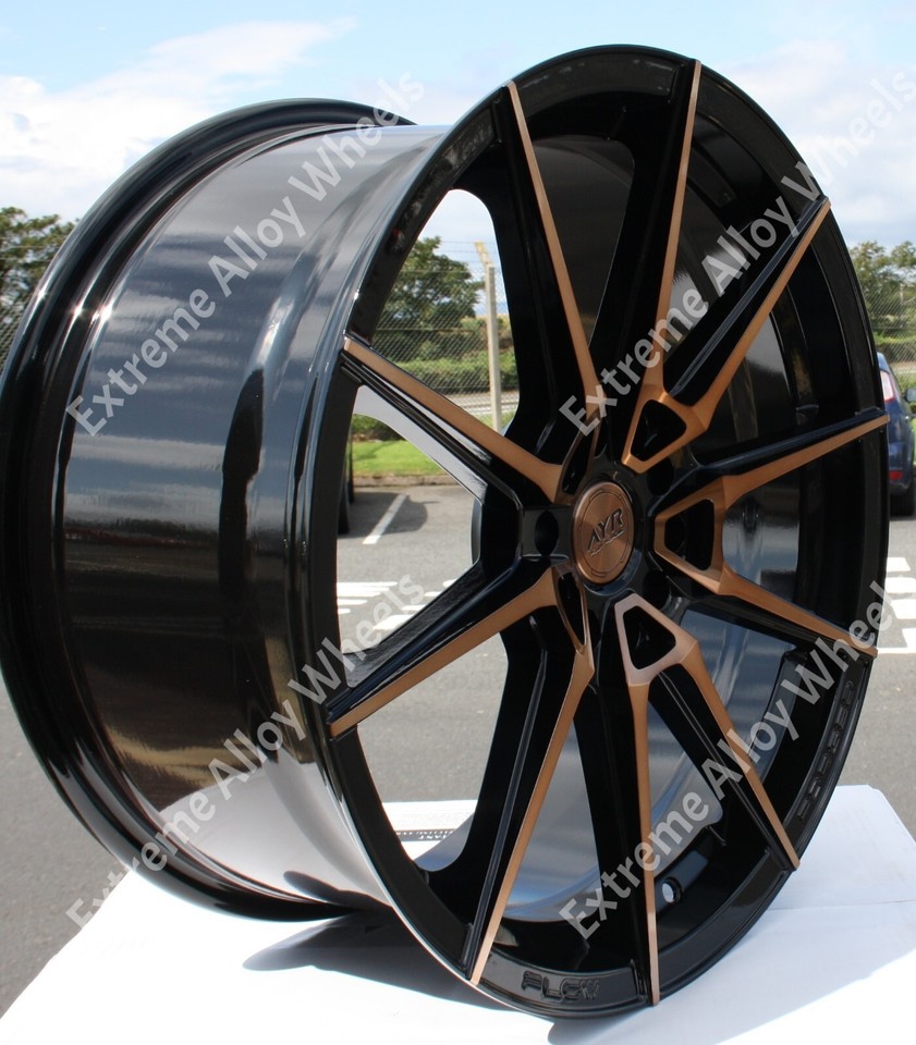 18" Ayr 01 Alloy Wheels Fits Cadilac bls Fiat 500x Croma Saab 9-3 9-5 ...