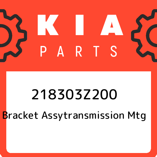 218303Z200 Kia Bracket assytransmission mtg 218303Z200, New Genuine OEM ...