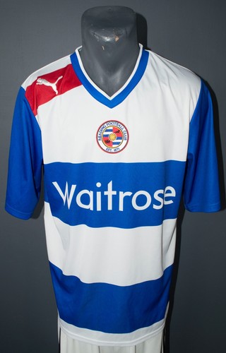Reading Jersey 2012/2013 Football Soccer Shirt Mens Home Size Adult L ...