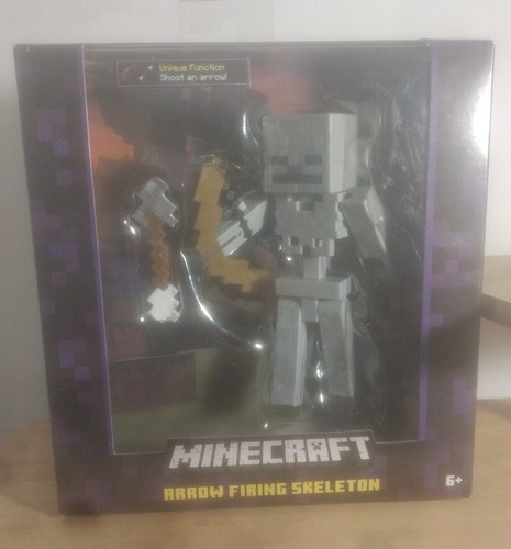Minecraft Survival Mode Arrow Firing Skeleton FIGURE 2015 Mattel ...