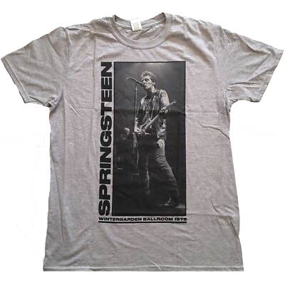 BRUCE SPRINGSTEEN - Wintergarden Photo T-Shirt OFFICIAL MERCHANDISE ...