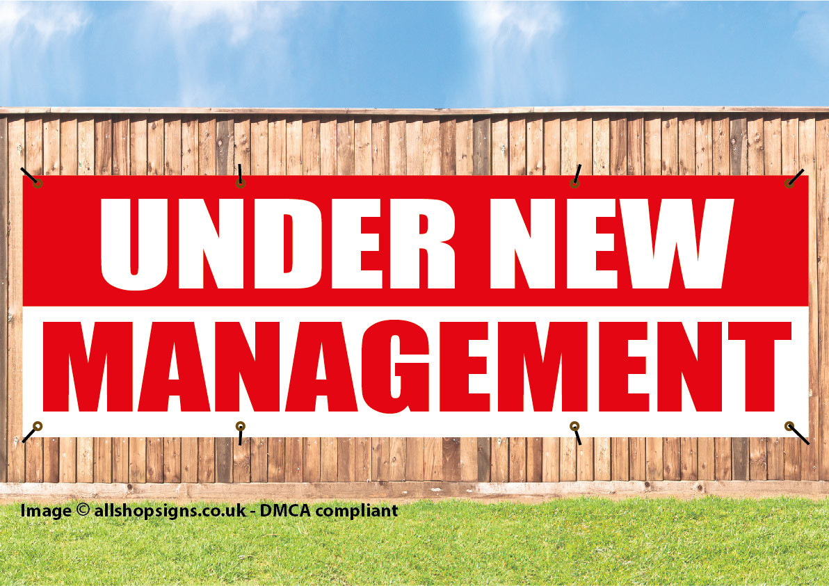 Under New Management Logo