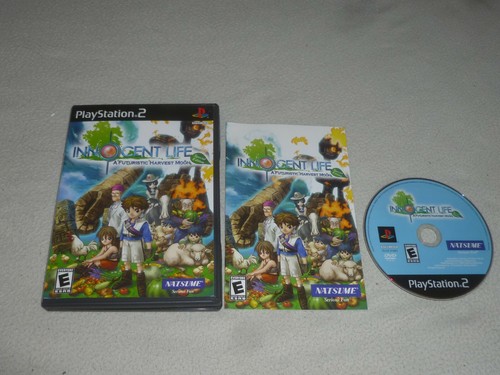 PLAYSTATION 2 PS2 GAME INNOCENT LIFE COMPLETE FUTURISTIC HARVEST MOON ...