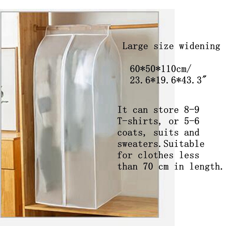 Wardrobe Clothes Garment Suit Dress Dust Cover Case Coat Protector ...