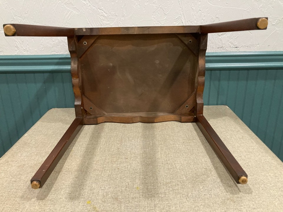 Antique Madison Square Hepplewhite Mahogany w/ Inlay Side Table | eBay