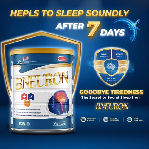 BNEURON Sleep Aid Stress Relief Sourced Milk Powder Original Flavor ...
