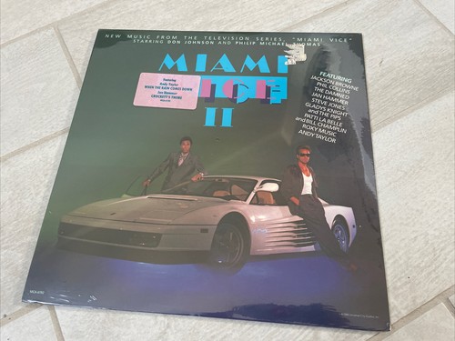 NEW! Miami Vice II Vintage Sealed Vinyl LP MCA-6192 1986 TV Show ...