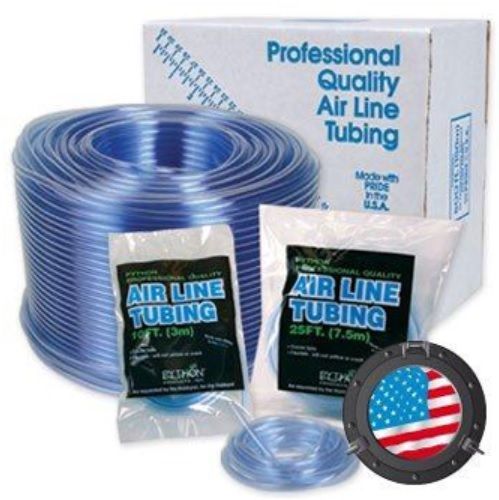 PYTHON AQUATIC AIR LINE TUBING FLEXIBLE CLEAR / BLUE AIRLINE TUBE FISH AQUARIUM | eBay UK