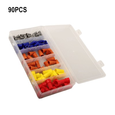 Reliable Electrical Splicing Kit 90 Pcs Assortment for Easy Wire ...