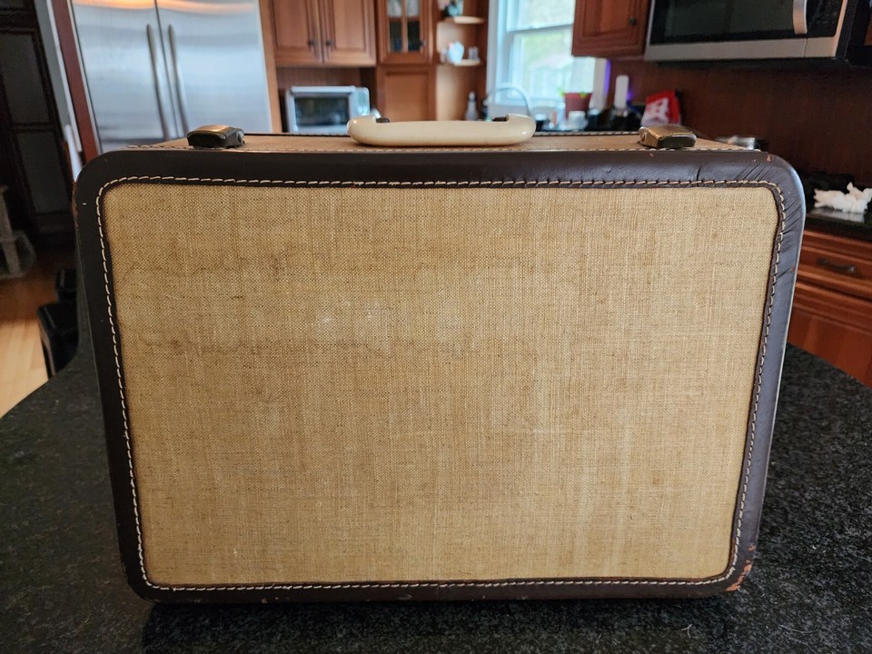 VTG Tan Singer 301A Sewing Machine Long Bed in Excellent Shape Original ...