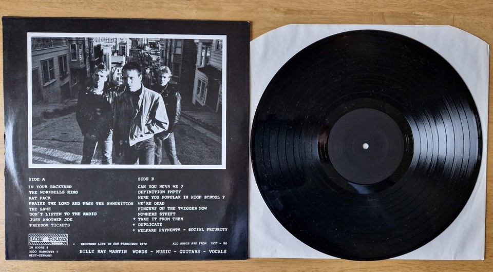 Impatient Youth, Don't listen. Vinyl LP. 1988 Lost And Found Records. | eBay