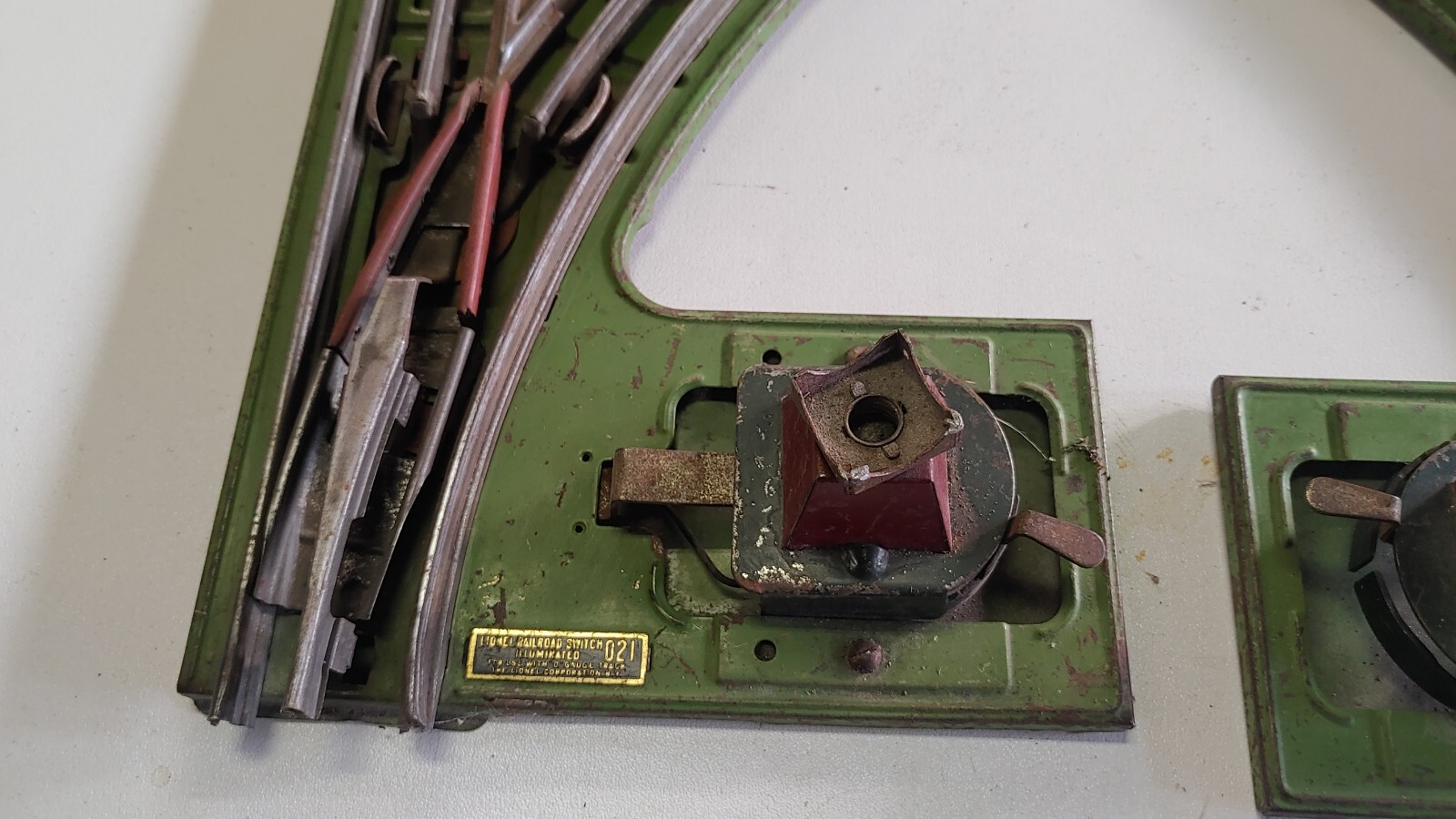 One Pair of PRE WAR LIONEL O21 Switches and X Crossing | eBay