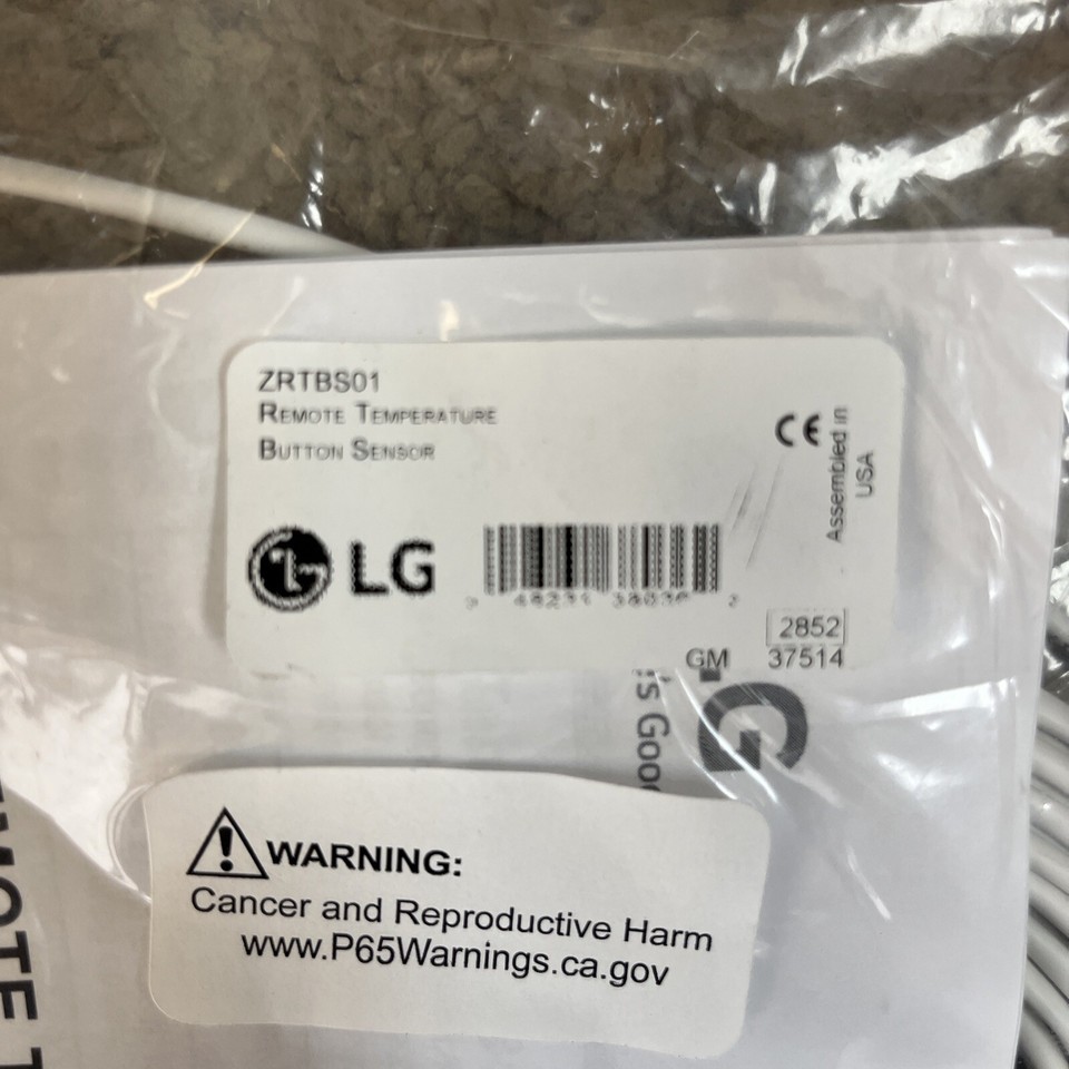 LG REMOTE TEMPERATURE BUTTON SENSOR (ZRTBS01) | eBay