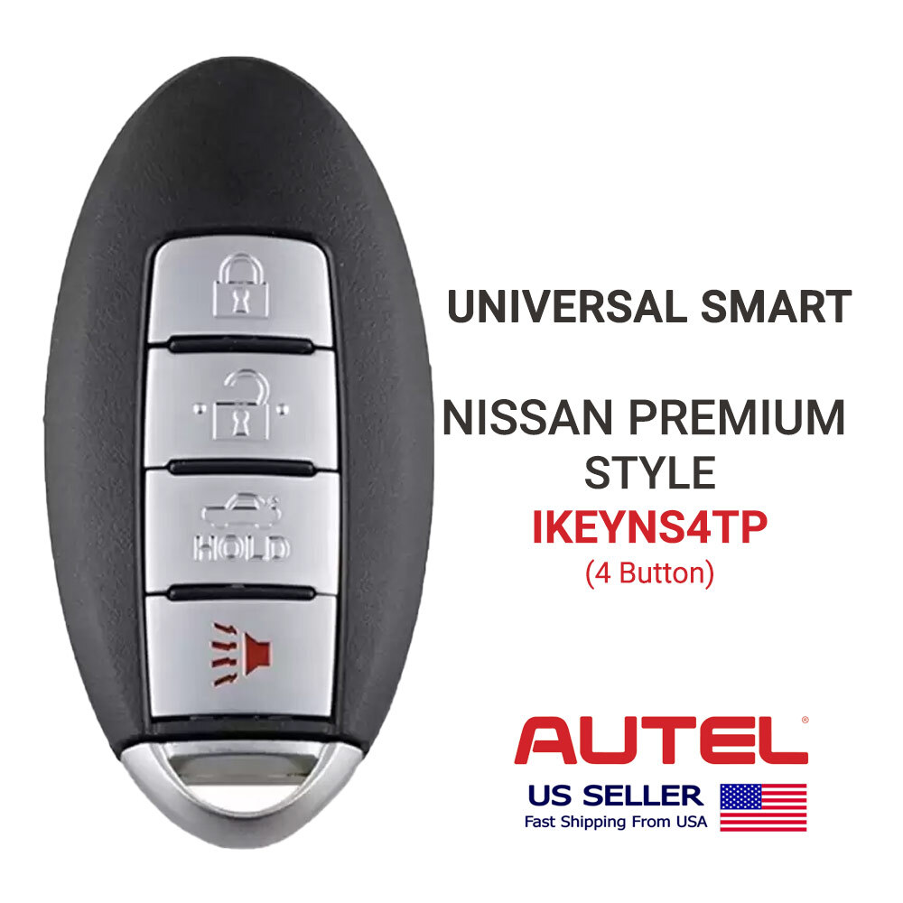 Autel iKey Universal Smart Key Premium Style 4 Button IKEYNS4TP | eBay