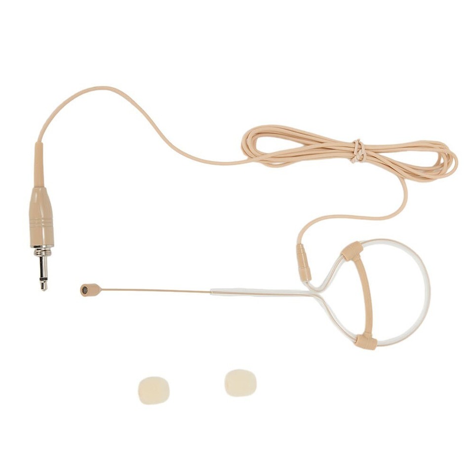 Single Earhook Headset Mic Headworn Microphone For-Sennheiser Wireless ...