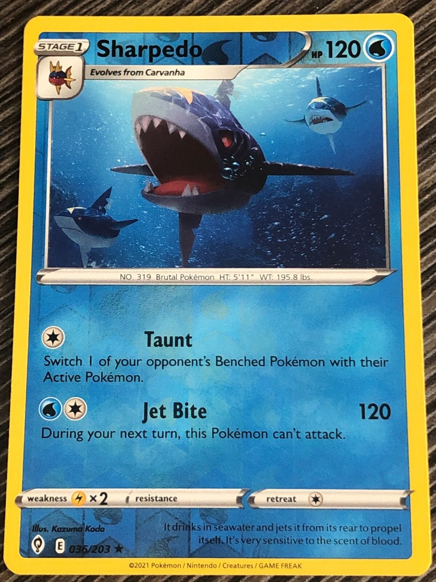 Sharpedo Evolution Chart