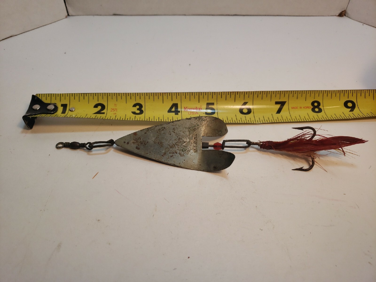 Vintage JT Buel Whitehall Arrow Head Spinner Lure | eBay