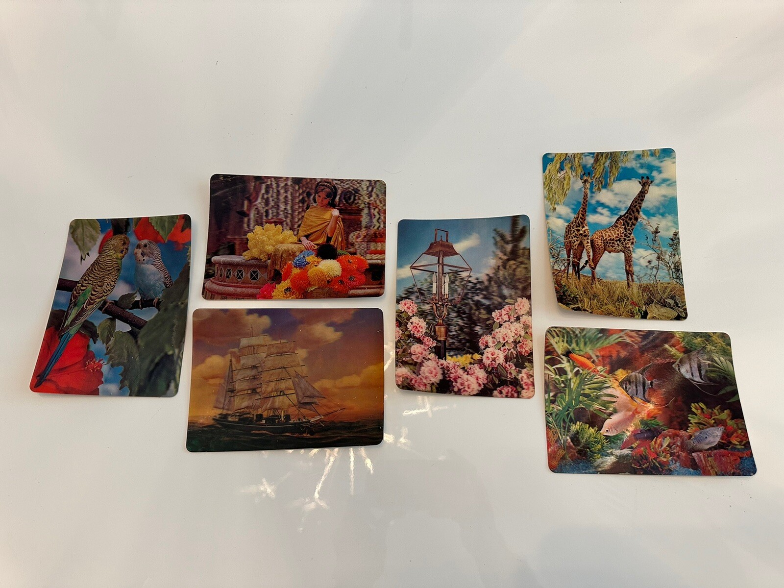 VINTAGE Manhattan Publishing 3D Hologram Postcards - Set of 6 *NEW OLD ...