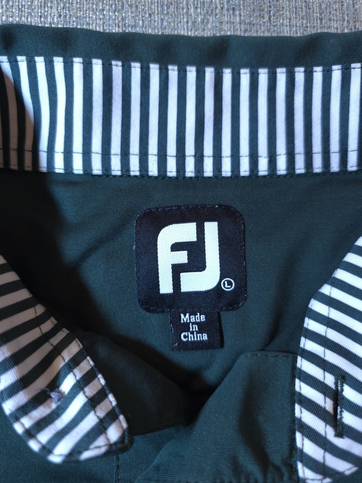 Footjoy Trump National Golf Club Bedminster Performance Large Polo | eBay