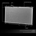 Fit 06-15 Lexus IS250/IS350 AT/MT OE Style Aluminum Cooling Radiator ...