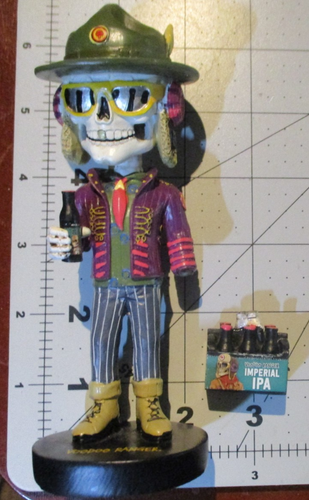 NEW BELGIUM Voodoo Ranger BOBBLEHEAD 6" bobble head craft beer brewery ...