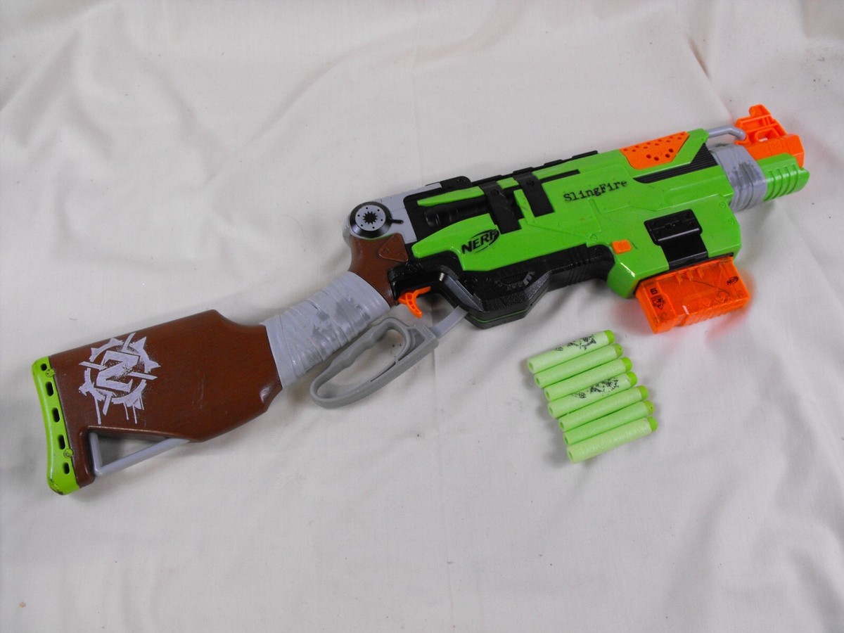 Nerf Zombie Strike Slingfire Box