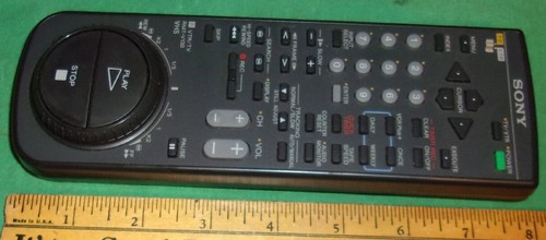 Genuine Sony RMT-V130E VTR/TV Remote Control Excellent Used Condition ...