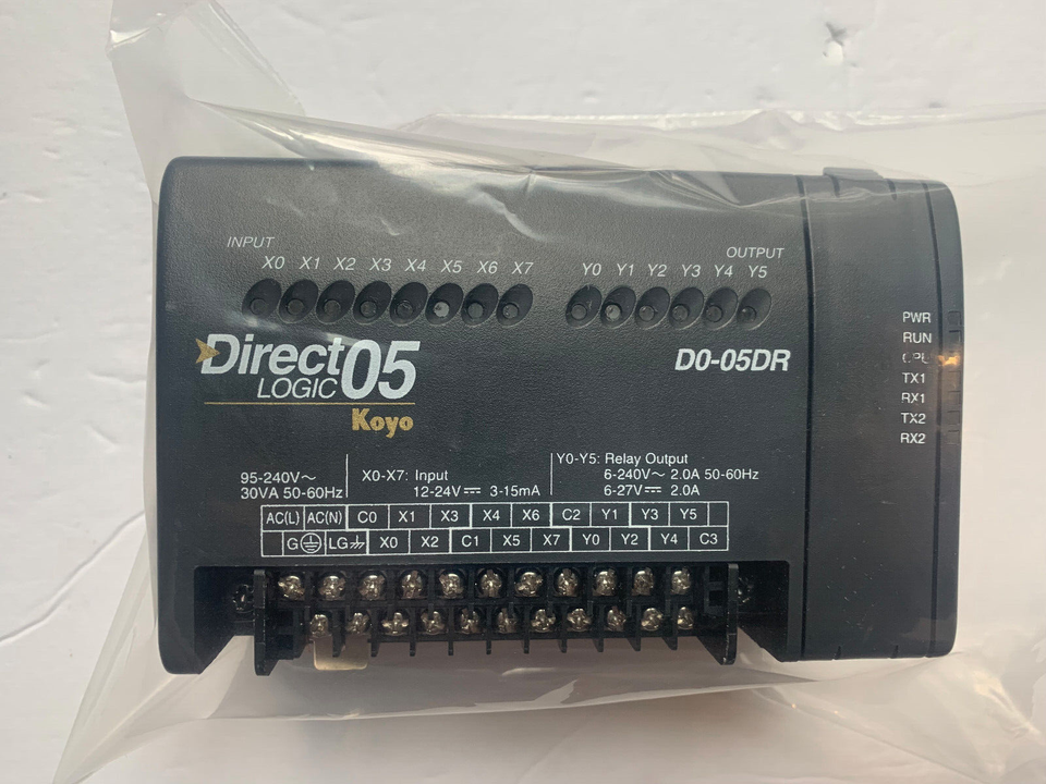 AUTOMATION DIRECT KOYO DIRECT LOGIC 05 MODULE D0-05DR- | eBay