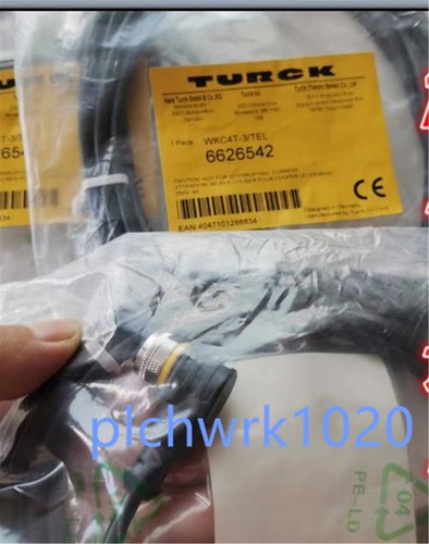 1 PCS NEW IN BOX TURCK connection cable WKC4T-3/TEL 6626542 | eBay