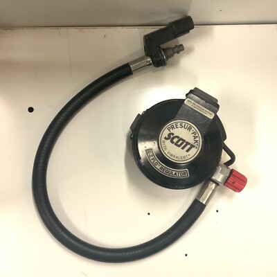Scott E-Z FLO REGULATOR W/ VIBRALERT 200077-30 PRESUR-PAK SCBA ...