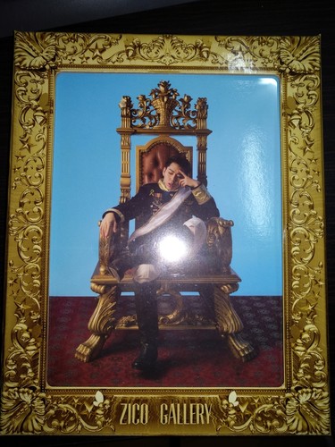 Zico 1st Mini Album Gallery CD Poster Sticker Great Condition Block B ...