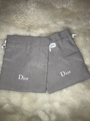 Dior Drawstring Pouch Set Of Two - New | eBay