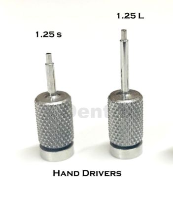 2 x Dental Implant Hex Hand Drivers Set 1.25mm Long & Short CE | eBay
