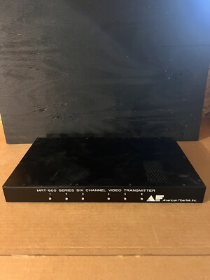AF American Fibertek Multi Channel Video Transmitter MRT 600 rack Mount ...
