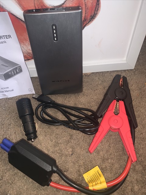 Winplus AC56388 Portable Handheld USB Power Bank Car Jump Start 2700mah ...