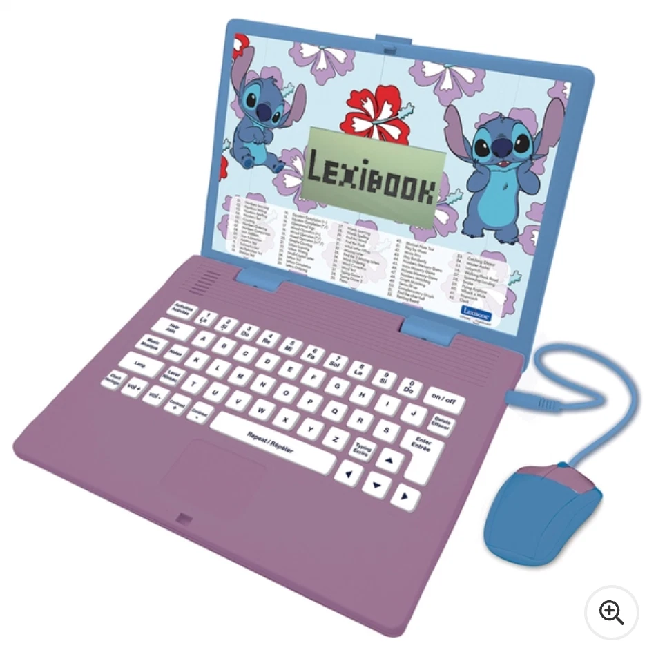Купить Ибей | Lexibook Disney Stitch Bilingual Laptop - Lilo & Stitch ...