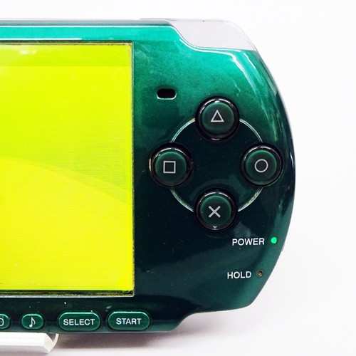 Playstation Portable Spirited Green PSP 3000SG Sony Limited Console ...