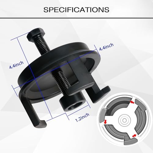 For GM LS Harmonic Balancer Puller 25264 Crank Pulley Puller with 22mm ...