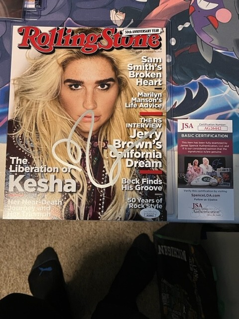 Kesha Signed 8"x10" Photo Autographed JSA COA! | eBay