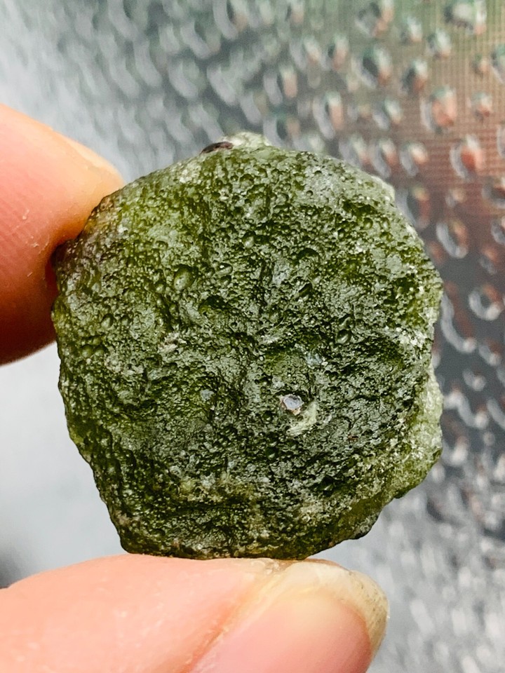 TOP Moldavite 20CT Impact meteorite Moldavite Crystal from Czech&coa ...