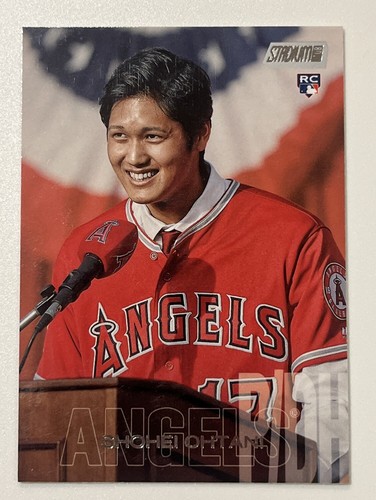 2018 Topps Stadium Club Shohei Ohtani Rookie Card #138 | eBay