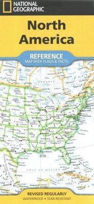 National Geographic North America : Reference Maps With Flags & Facts ...