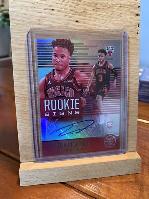 2020-21 Illusions Devon Dotson RC Autograph! #RS-DDO Chicago Bulls | eBay