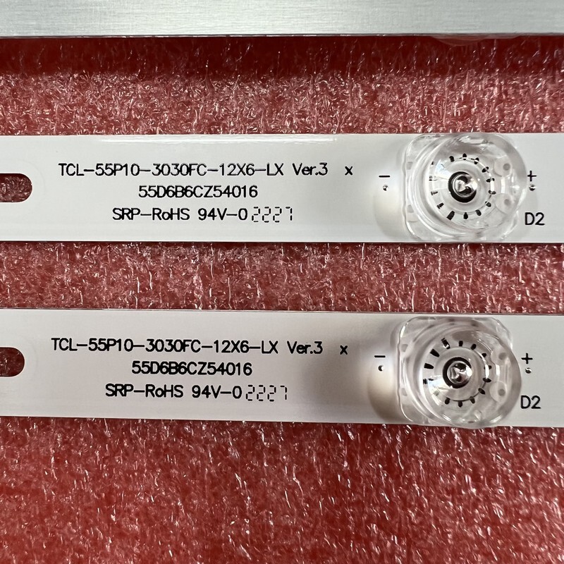Kit LED Strips For TCL 55C715 TCL-55P10-3030FC-12X6-LX20200106 4C ...