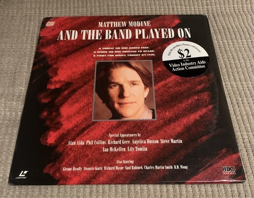 And the Band Played On (Laserdisc) Matthew Modine Steve Martin Alan ...