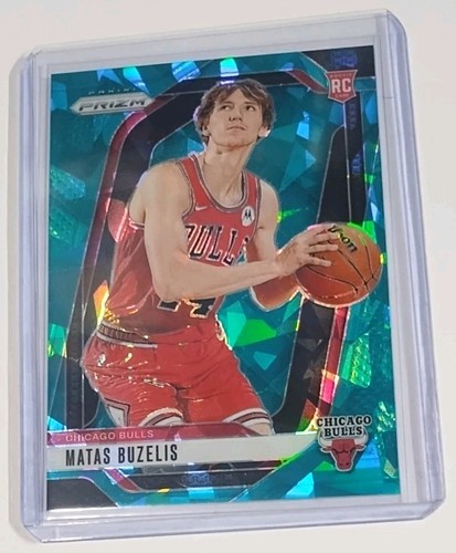2024 - 25 Panini Prizm NBA Matas Buzelis Rookie Teal Ice /225 | eBay